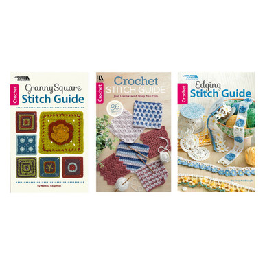 Leisure Arts Crochet Stitch Guide Book Collection 3pc - Leisure Arts