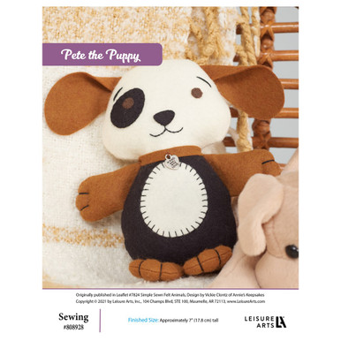 Leisure Arts ePattern Pete the Puppy - Leisure Arts