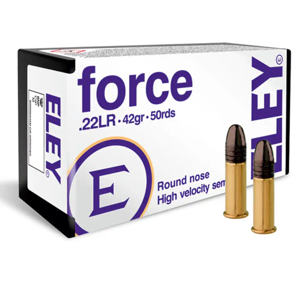 ELEY Force .22 LR — 42 gr Round Nose | Heights Outdoors