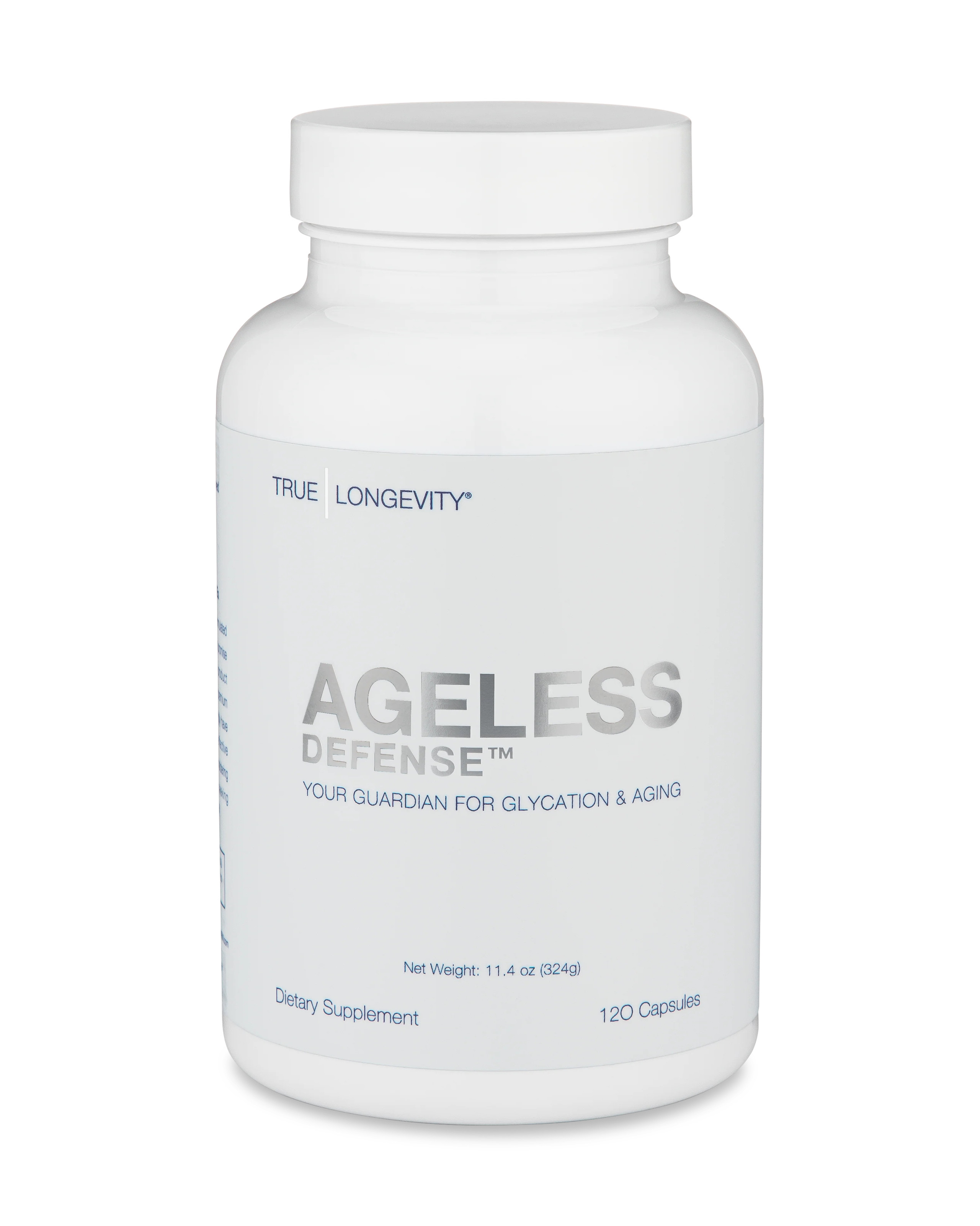 TRUE LONGEVITY Ageless Defense Formula 120 capsules