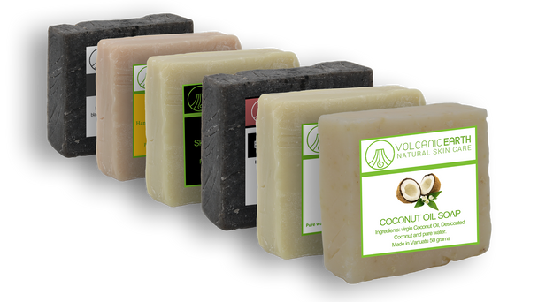 Volcanic Earth Natural Handmade Assorted Soap Bundle