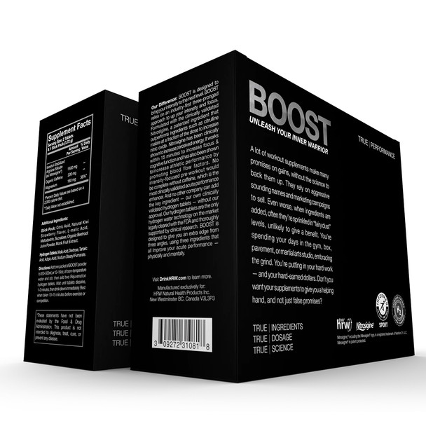 TRUE PERFORMANCE Boost Pre Workout Formula Strawberry-Kiwi