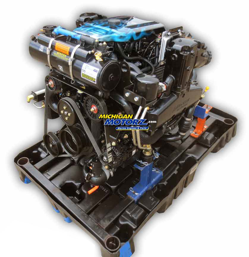 MerCruiser 350 MPI INBOARD Complete Engine-300hp - Michigan Motorz LLC