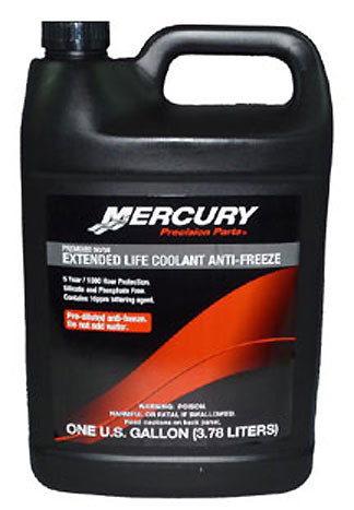MerCruiser Extended Life Coolant Anti-Freeze - Pre-mixed 50/50 - 1 ...