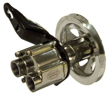 STAINLESS STEEL Raw Water Pump Assembly w/Bracket & Pulley