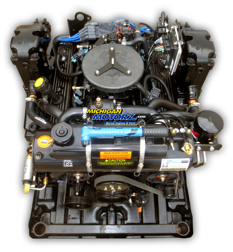 MerCruiser 350 MPI INBOARD Complete Engine-300hp - Michigan Motorz LLC