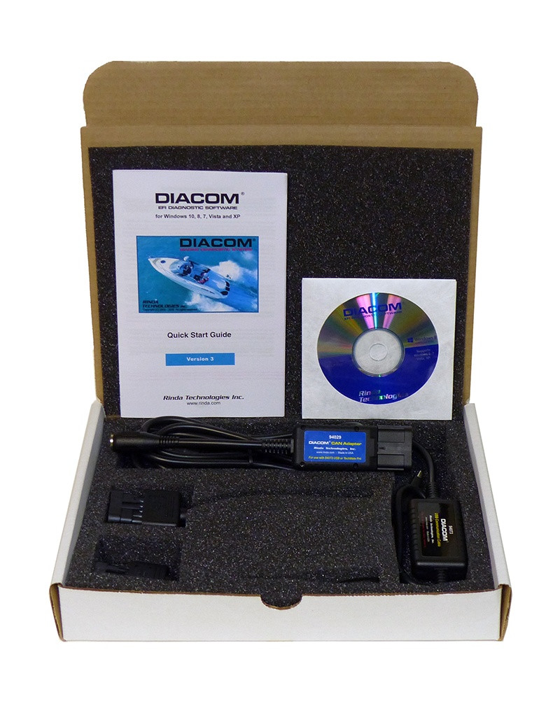 DIACOM PC-Based Marine Diagnostic System - Windows 10, 8, and 7, / DIACOM® Marine Version 3.5 ...