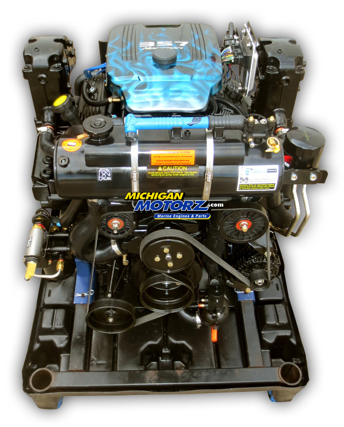 MerCruiser 350 MPI INBOARD Complete Engine-300hp - Michigan Motorz LLC