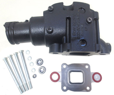 Barr MerCruiser 4.3L, 5.0L, 5.7L, 6.2L Dry Joint Riser - 7 Degree ...