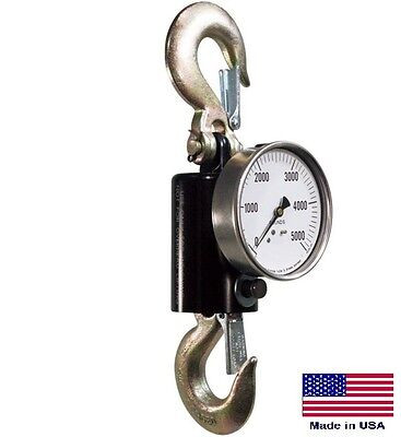 suspended hydraulic scale industrial - 0 to 5000 lb load range
