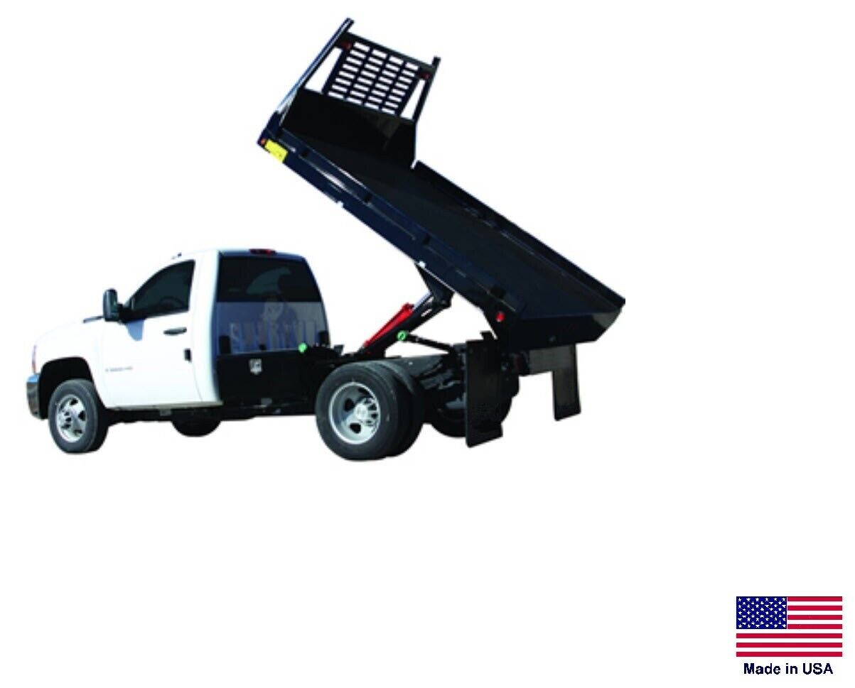 flat bed truck dump kit for 8 to 12 ft beds - 5 ton capacity - power ↑ ...