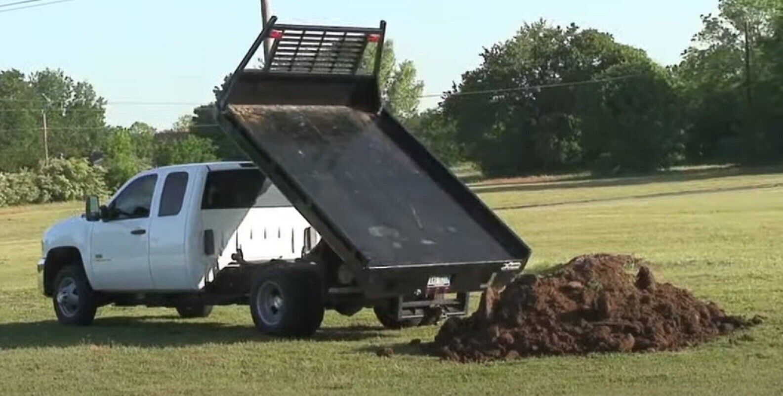 flat bed truck dump kit for 8 to 12 ft beds - 5 ton capacity - power ↑ ...