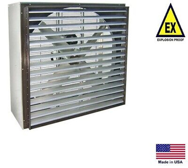 exhaust fan industrial - explosion proof - 24" - 208-230/460v - 3 ph ...