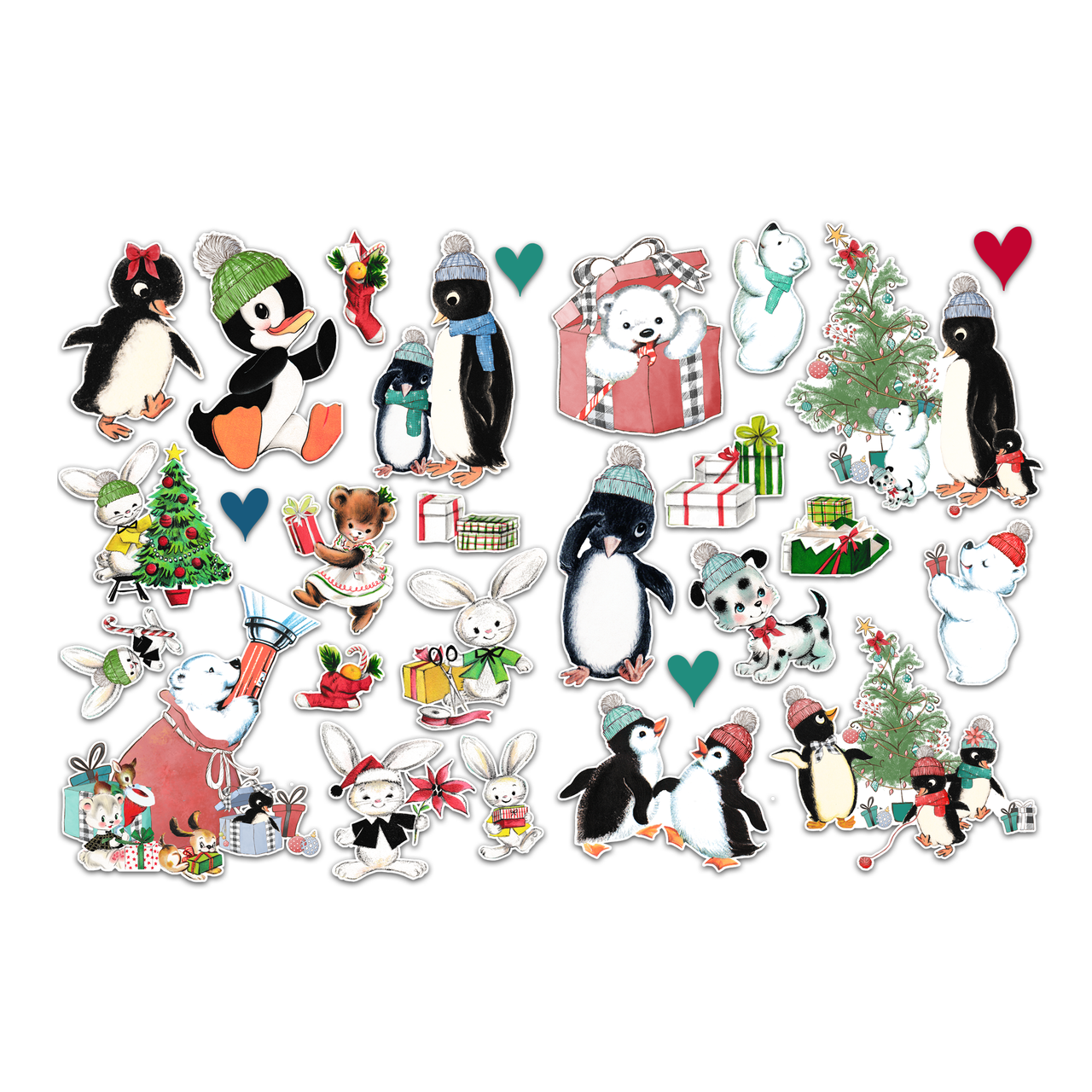 Vintage Shoppe - Vintage Die-Cut Packs - Large Die-Cut Packs - Pretty ...