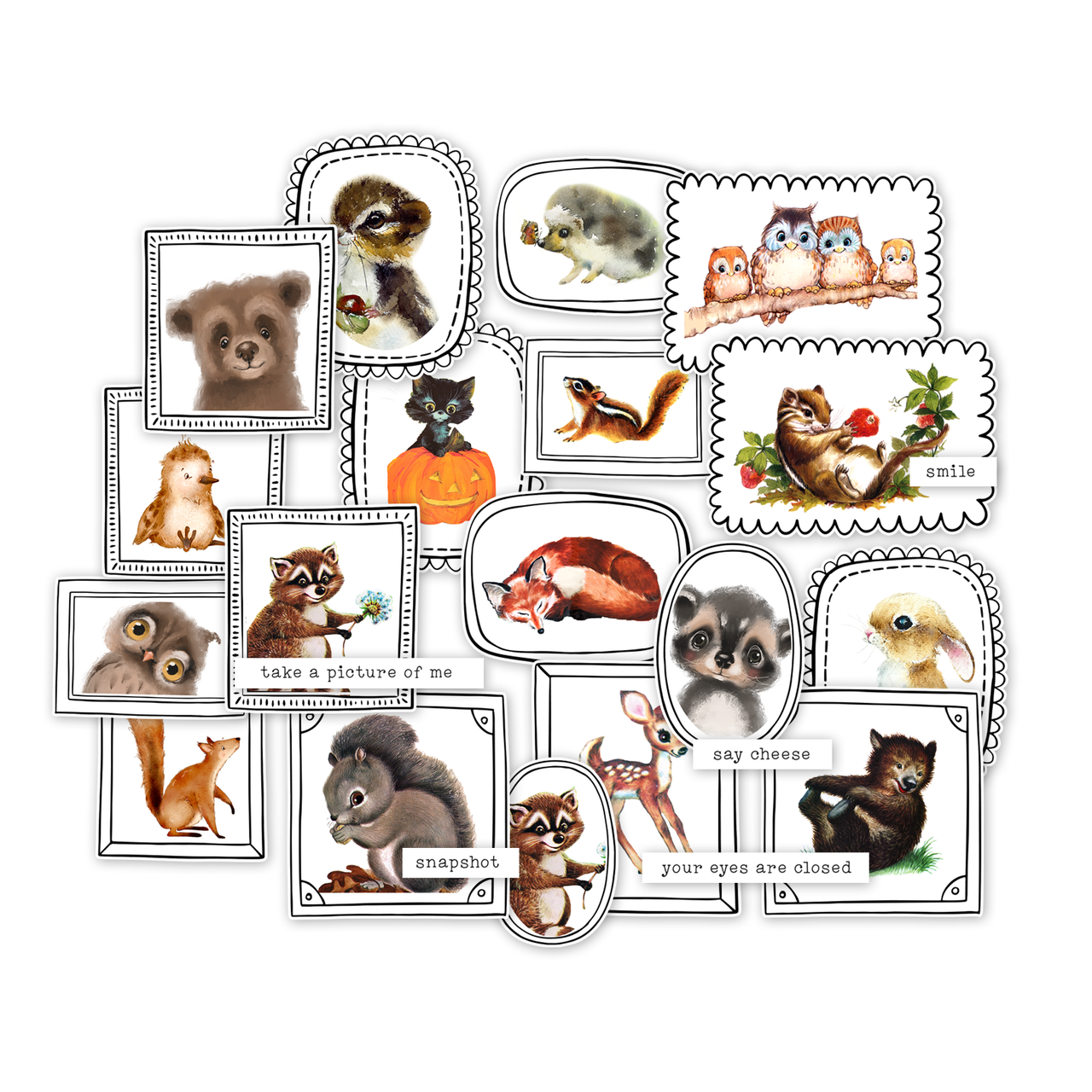 Vintage Die-Cuts - Die-Cut Packs - Large Die-Cut Packs - Pretty Little ...