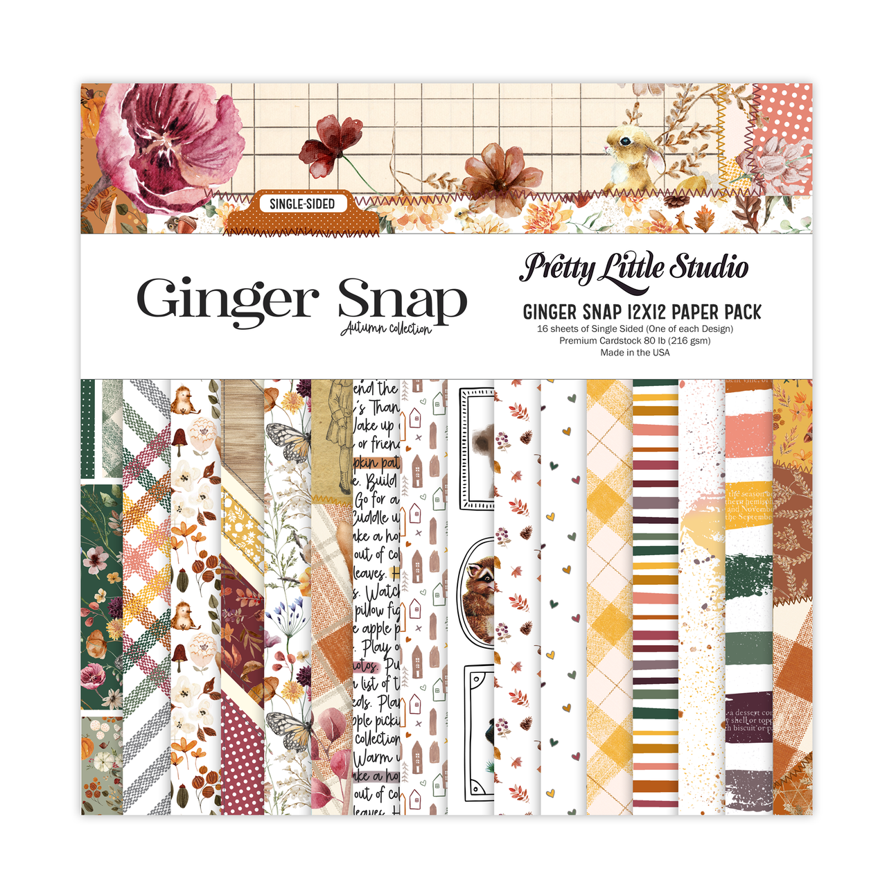 Paper Collections - Ginger Snap - Pretty Little Studio