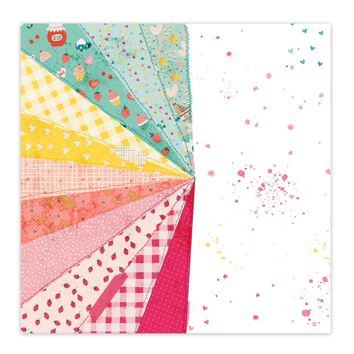 Totally Sweet 12x12 Scrapbooking Paper