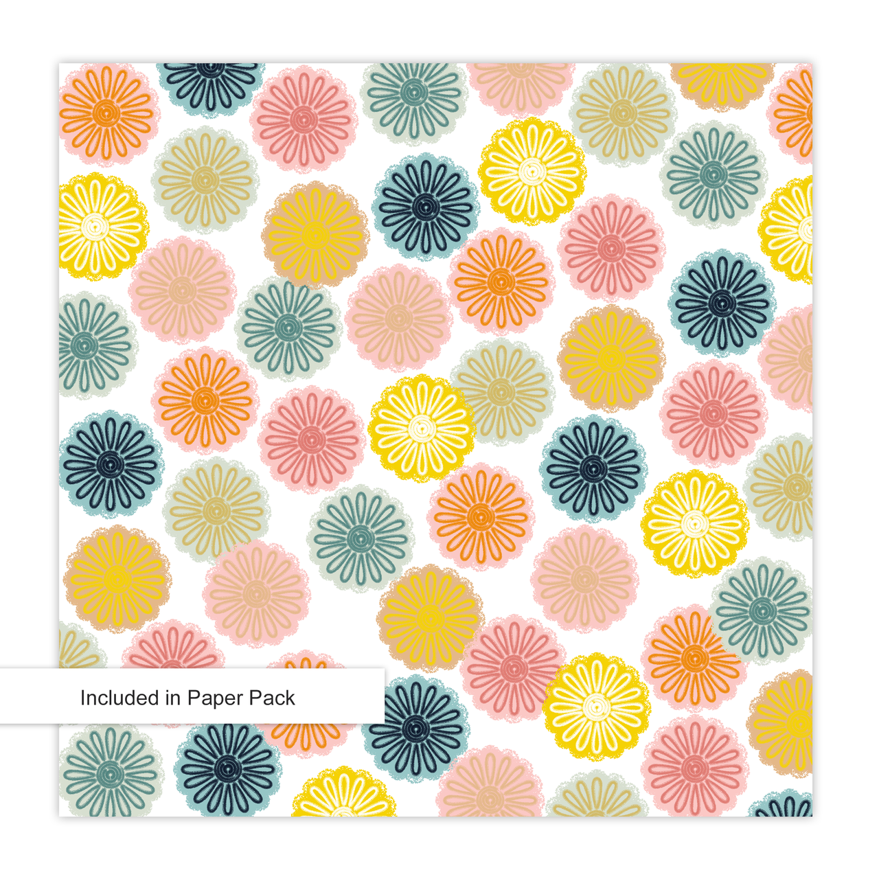 Pretty Little Studio 12x12 Sunkissed Pattern Paper