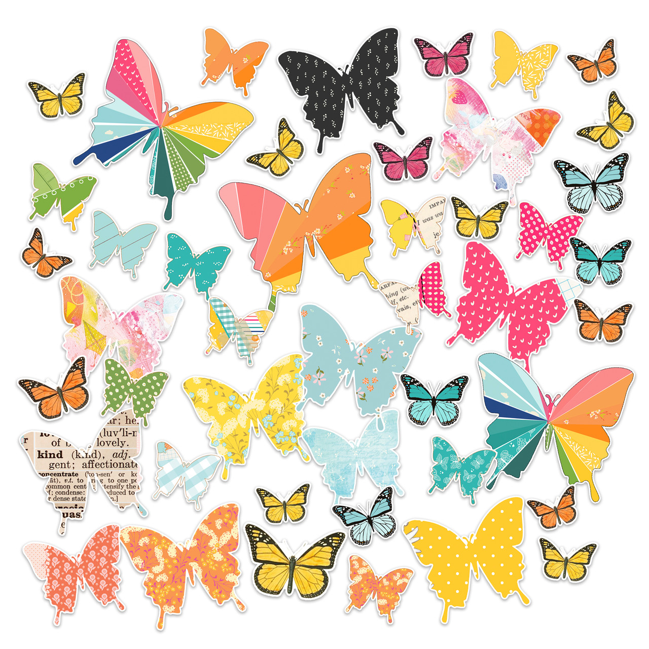 Butterfly Wing Pattern Drawing