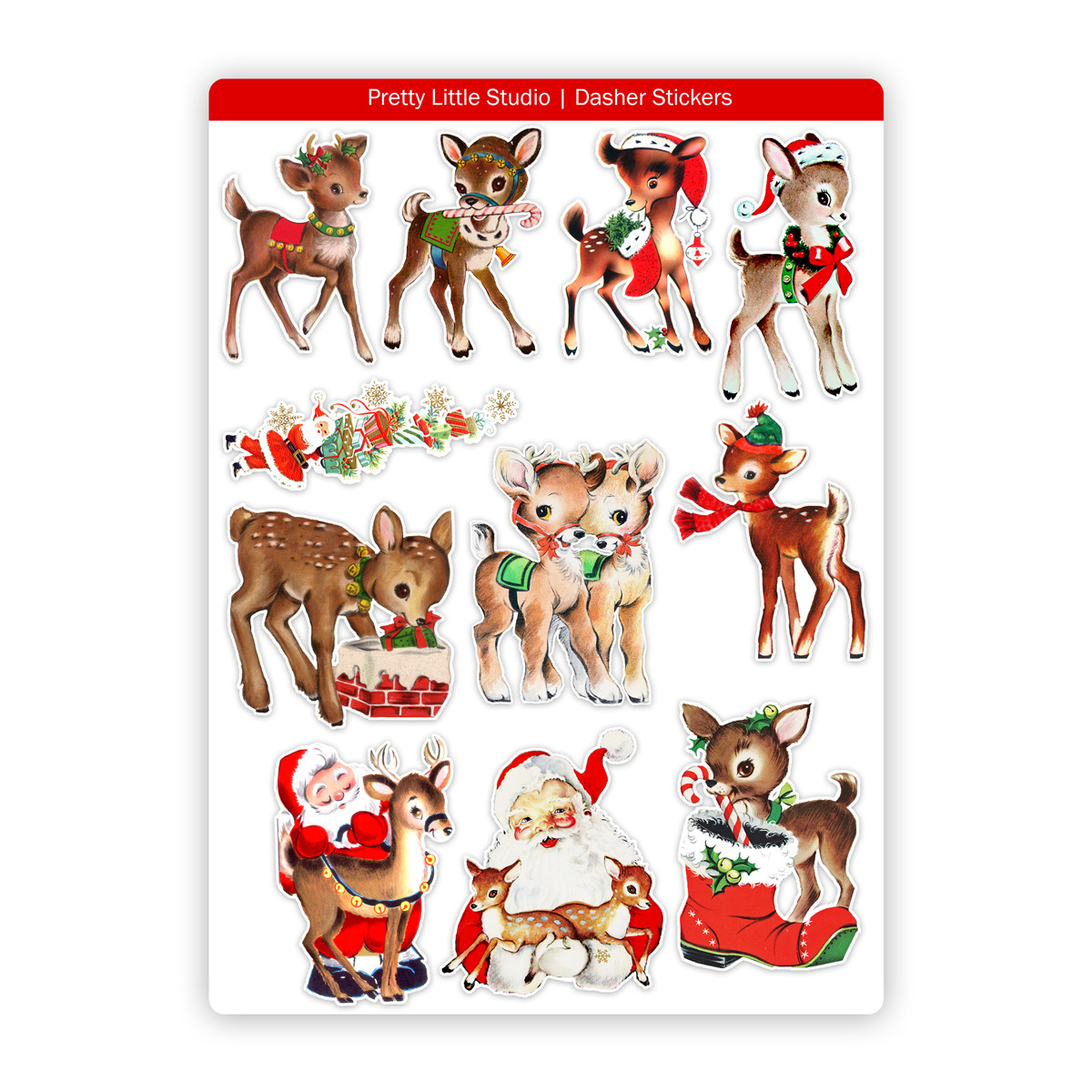 Vintage Shoppe - Vintage Stickers - Pretty Little Studio