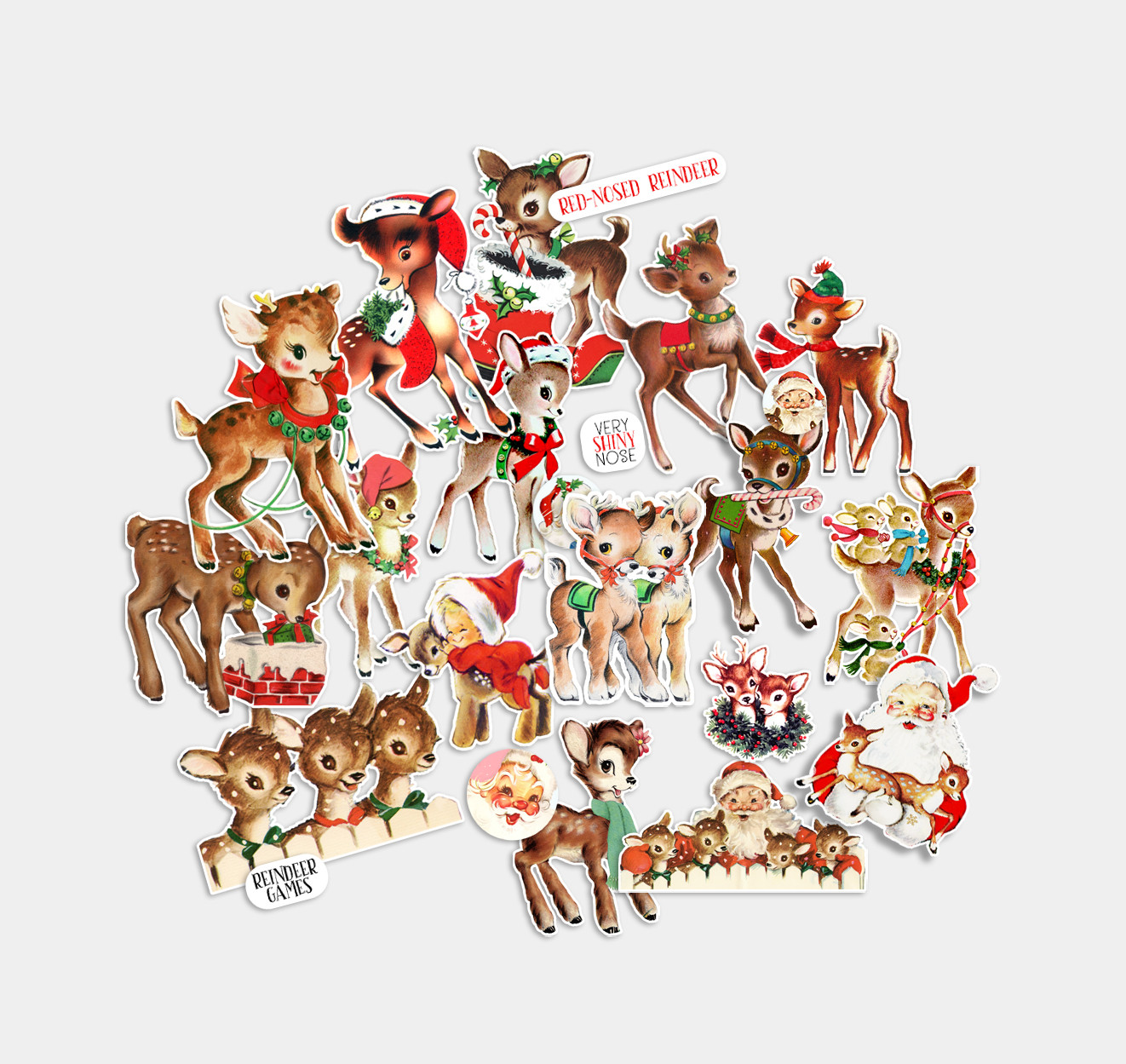 Vintage Shoppe - Vintage Die-Cut Packs - Large Die-Cut Packs - Pretty ...