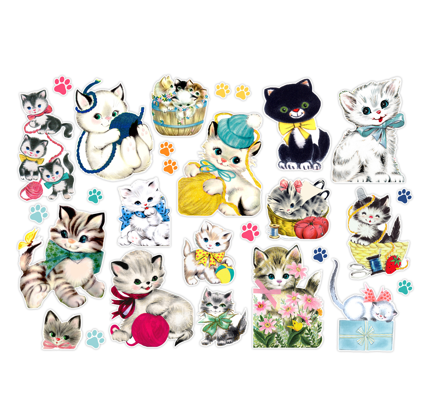 Vintage Shoppe - Vintage Die-Cut Packs - Large Die-Cut Packs - Pretty ...