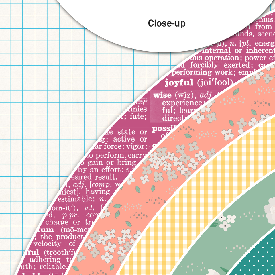Paper | Color Palette 12x12 (single-sided) - Pretty Little Studio