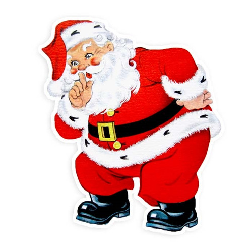 Vintage Die-Cut | Santa #17 - Pretty Little Studio
