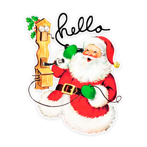Vintage Die-Cut | Santa #22 - Pretty Little Studio