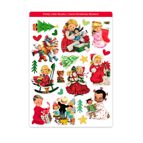 Stickers | Carol (vintage) - Pretty Little Studio