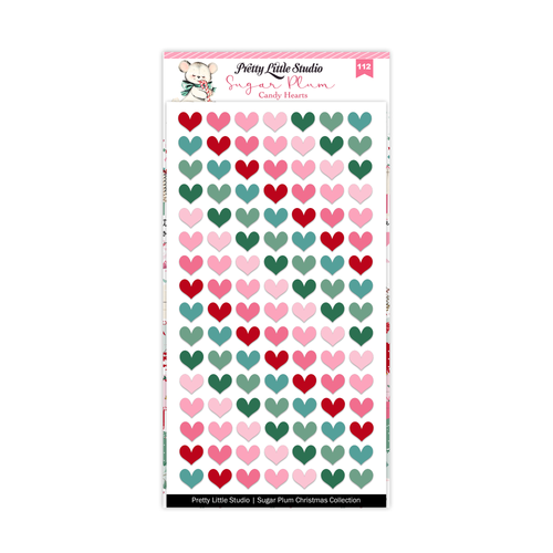 Stickers | Candy Hearts - Pretty Little Studio