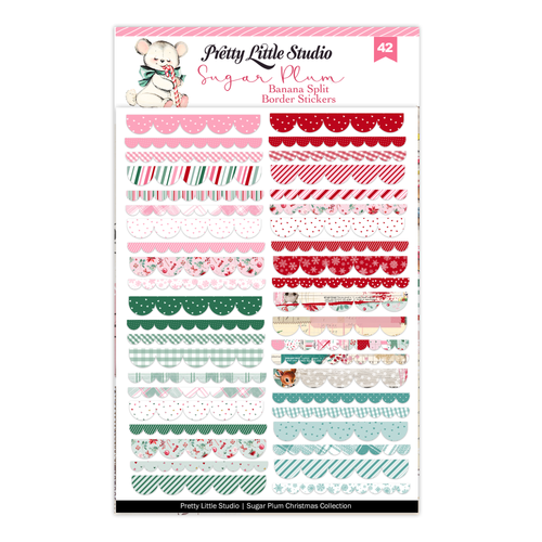 Stickers | Banana Split Borders - Pretty Little Studio