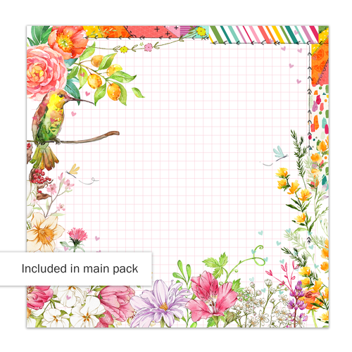 Pretty Little Studio 12x12 Sunkissed Pattern Paper