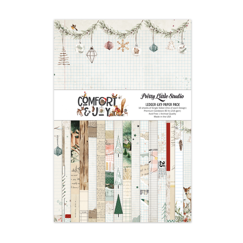 Paper Pack | Comfort & Joy LEDGER 6x9 - Pretty Little Studio