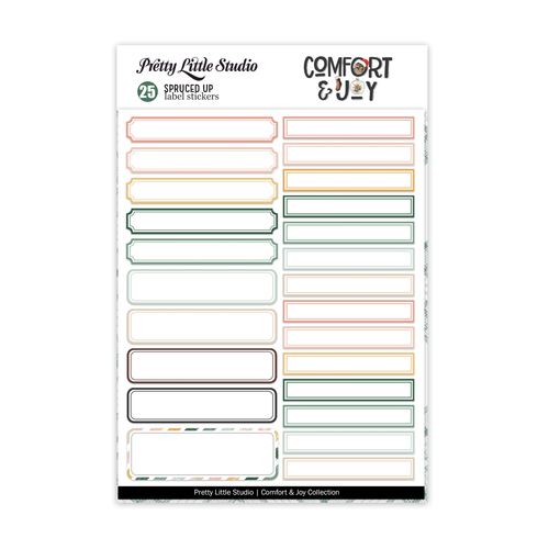 Pretty Little Studio Comfort & Joy Label Stickers