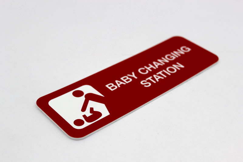 Baby Changing Station Sign - Bathroom Signs