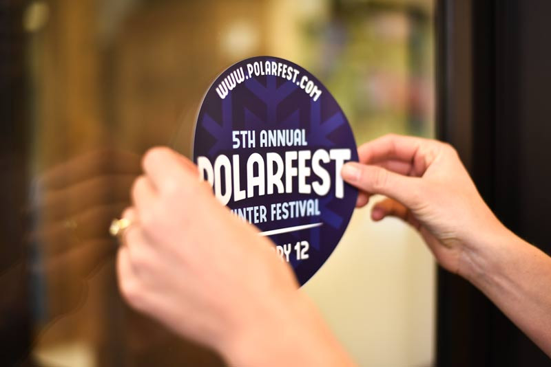 Full Color Window Cling | Custom Static Clings