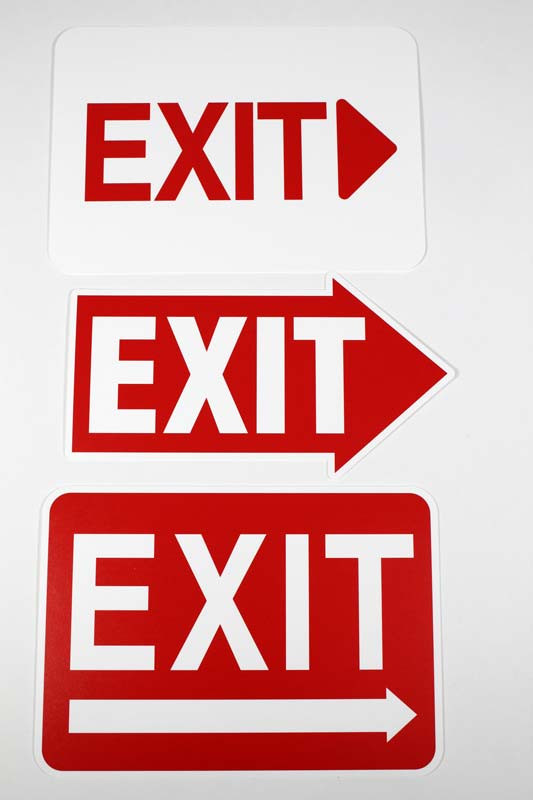 Exit Door Signs | Safety Signs