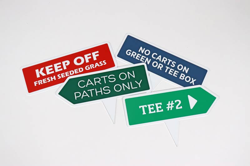 Corrugated Golf Signs | Golf Tournament Signs