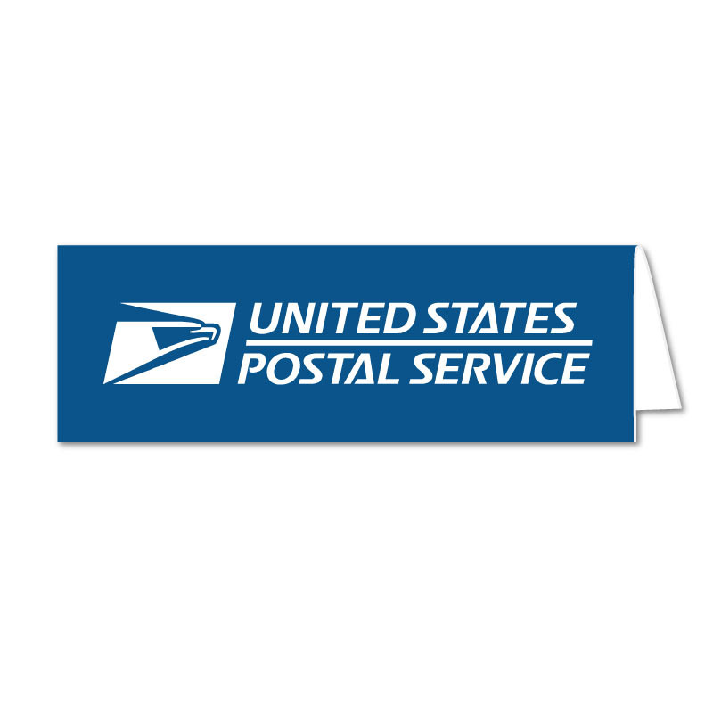 USPS Mailroom Sign | Counter Sign