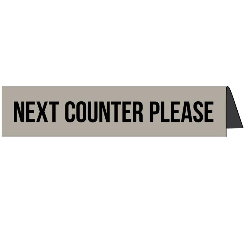 Next Counter Please Office Signs