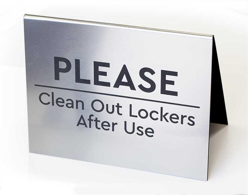 Keep Area Clean Sign