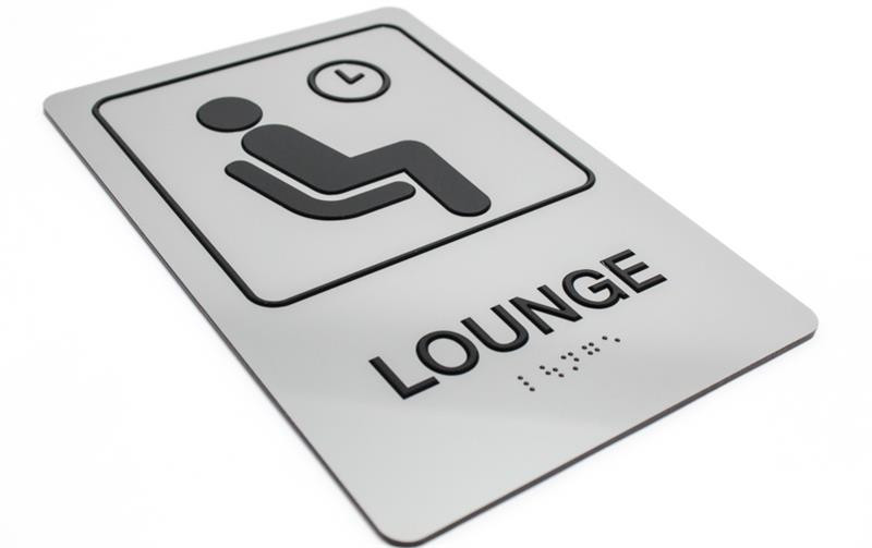 Premium ADA AUTHORIZED PERSONNEL ONLY | Braille Office Signs