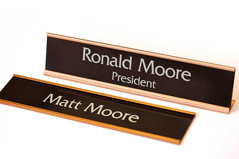 Name Plates - Custom Desk, Door, Wall & Office Nameplates - Page 5