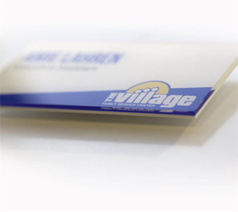 Acrylic Full Color Employee Name Tags