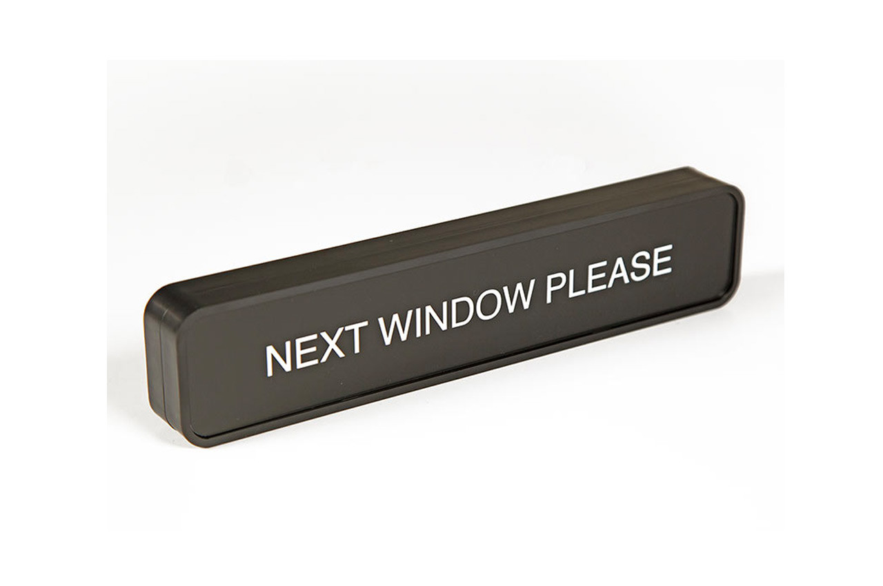 Custom Desk, Table Top & Countertop Signs | Office Sign Company