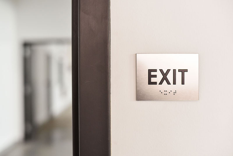 Exit Door Signs | Safety Signs