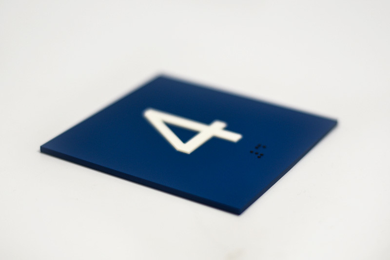 ADA Braille Office Signs | Room Number Signs