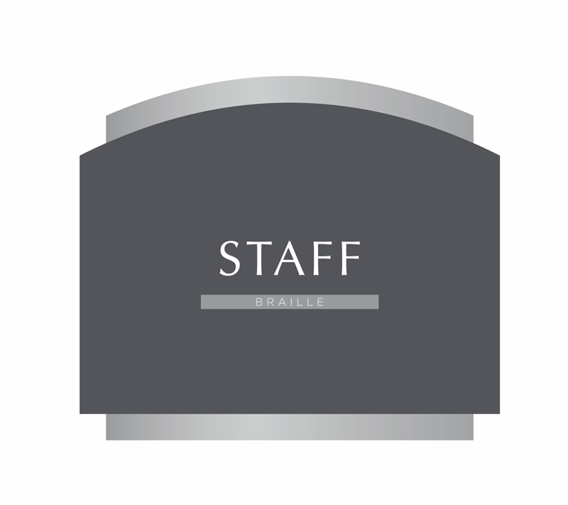 Custom ADA Braille Office Signs