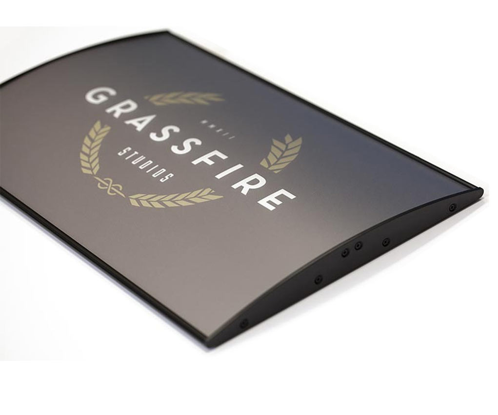 Curved Office Signs | Curved Wall Signs